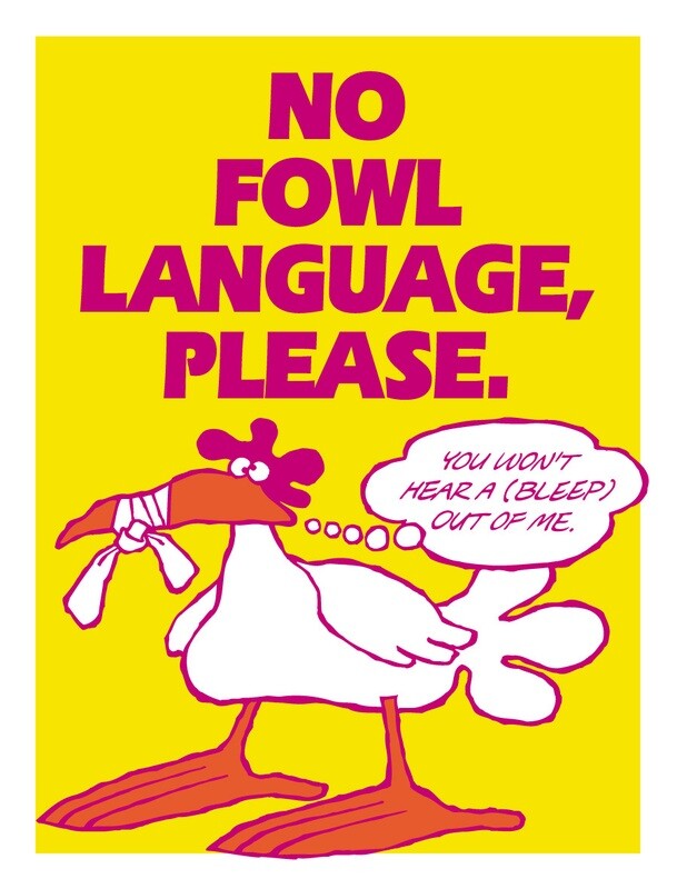 No Foul Language
