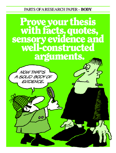 Parts of a Paper - Body