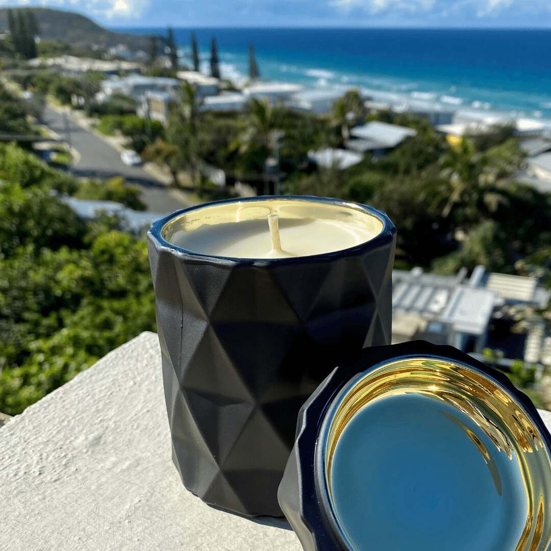 Noosa Diamond - Black | Noosa Candles