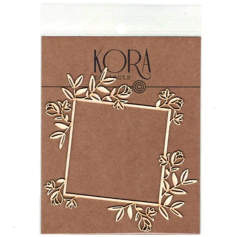 Square Frame Chipboard Piece – Kora Projects