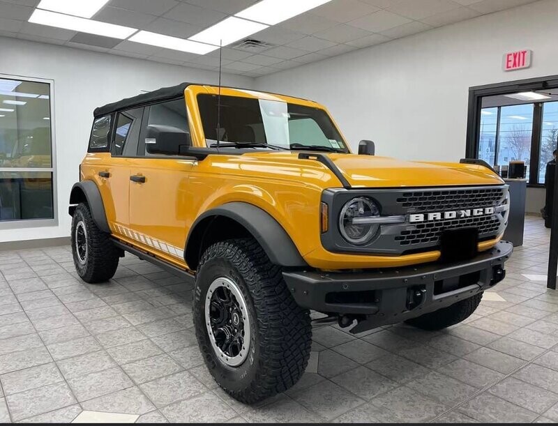 2021 – up Ford Bronco Rocker Stripe Side Graphics Kit – Vinyl Stripes ...