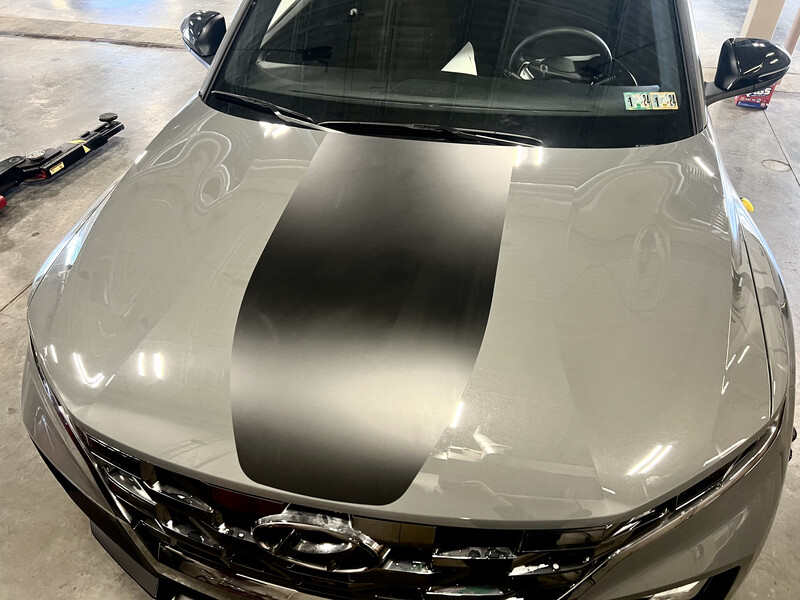 2022 – up Hyundai Santa Cruz Dual Rally Stripe Graphics Kit Custom ...