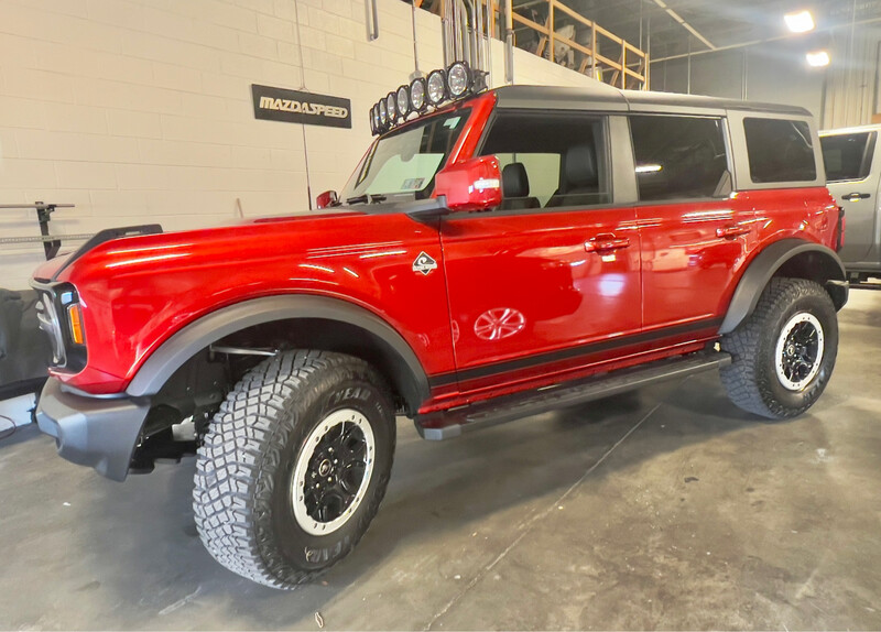 2021 – up Ford Bronco Rocker Stripe Side Graphics Kit – Vinyl Stripes ...