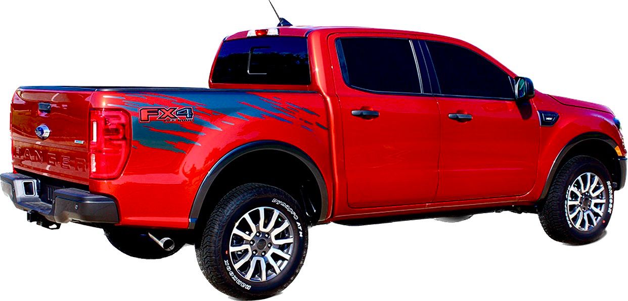 FORD RANGER GRAPHICS – Vinyl Stripes, Decals & Graphics – Rider Graphix