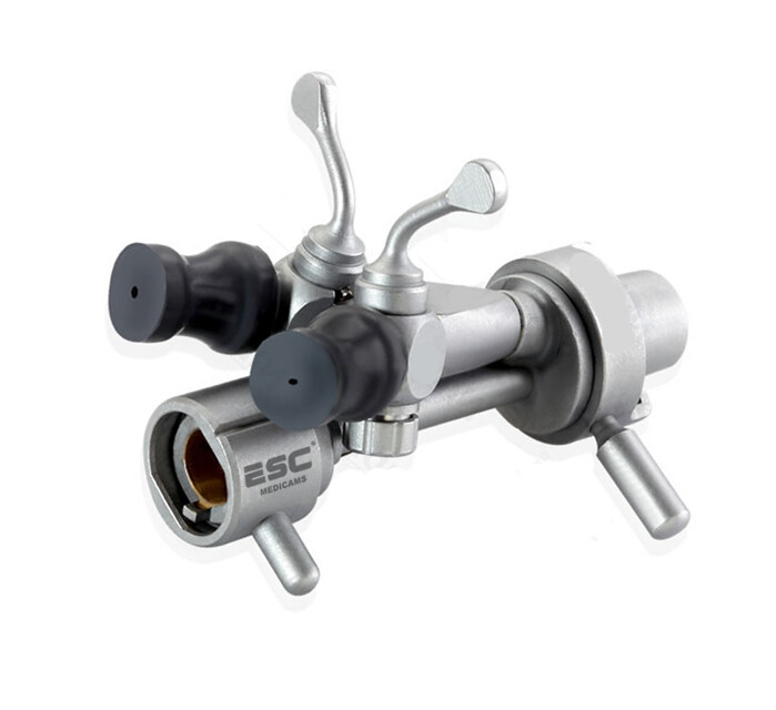 Double Channel Bridge for Cystoscope Sheath Urology