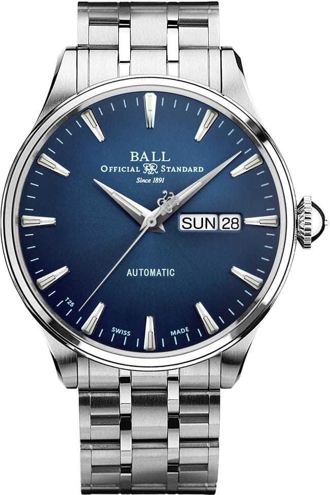 Ball Watch Trainmaster Eternity NM2080D-S1J-BE - Exquisite Timepieces