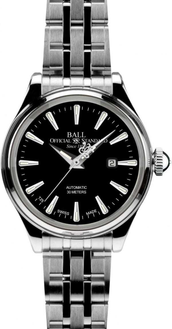 Ball Watch Trainmaster Eternity Lady Steel NL2080D-SJ-BK - Exquisite ...