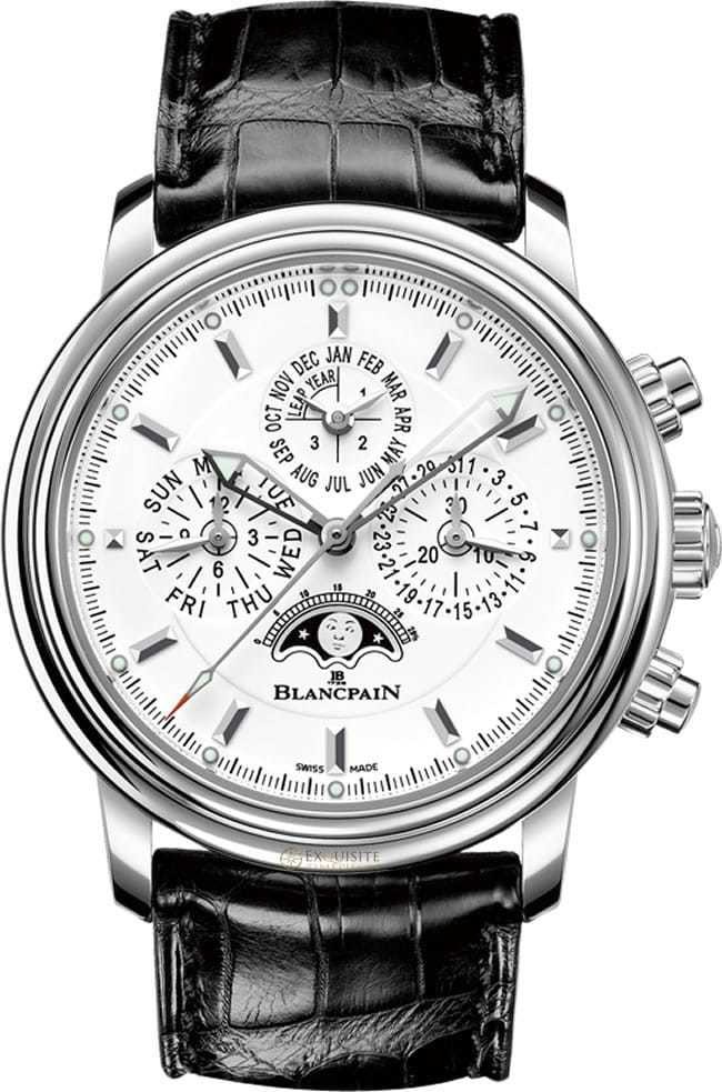 Blancpain Leman Perpetual Calendar White 2685F-1127-53B - Exquisite ...
