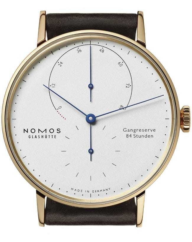 NOMOS Glashütte Lambda 39 Blue Hands Reference: 953 - Exquisite Timepieces