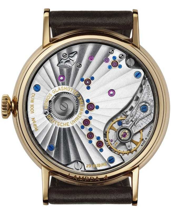 NOMOS Glashütte Lambda 39 Black Velvet Reference: 954 - Exquisite ...