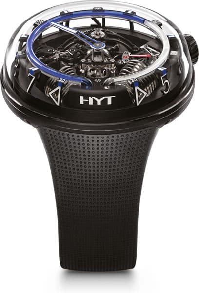 HYT H20 Black DLC Blue Limited Edition - Exquisite Timepieces