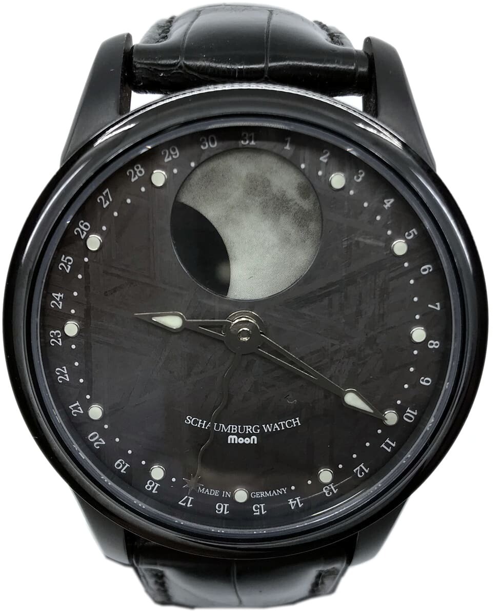 Schaumburg Watch Moon Meteorite Dial - Exquisite Timepieces