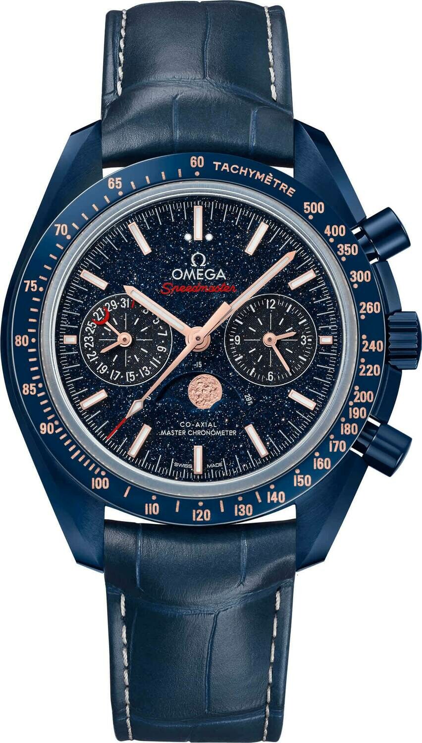 Omega Speedmaster Moonwatch Blue Side of The Moon - Exquisite Timepieces
