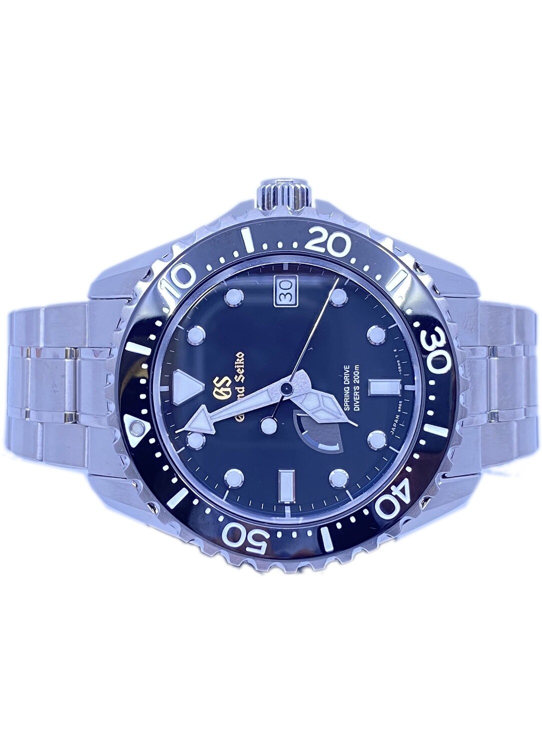 Grand Seiko Sport Spring Drive SBGA231 Black Dial - Exquisite Timepieces