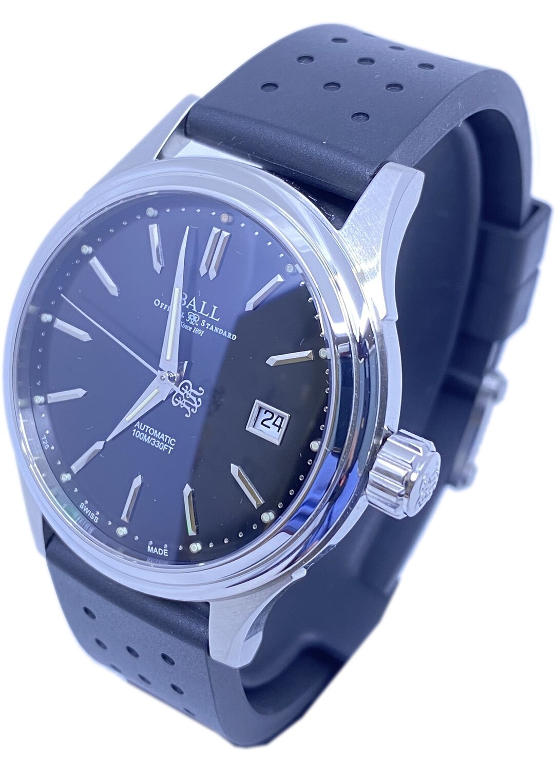 Ball Watch Fireman Classic 40mm NM2098C-SJ-BK - Exquisite Timepieces