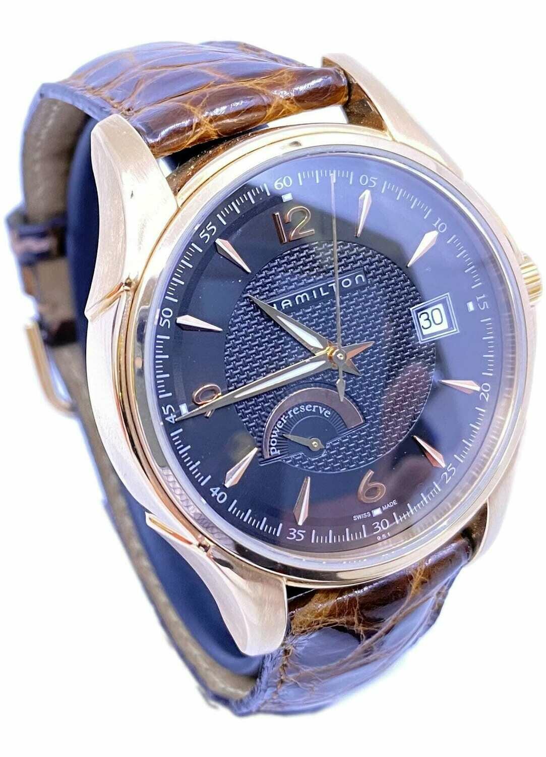 Hamilton 18kt Gold Jazzmaster - Exquisite Timepieces