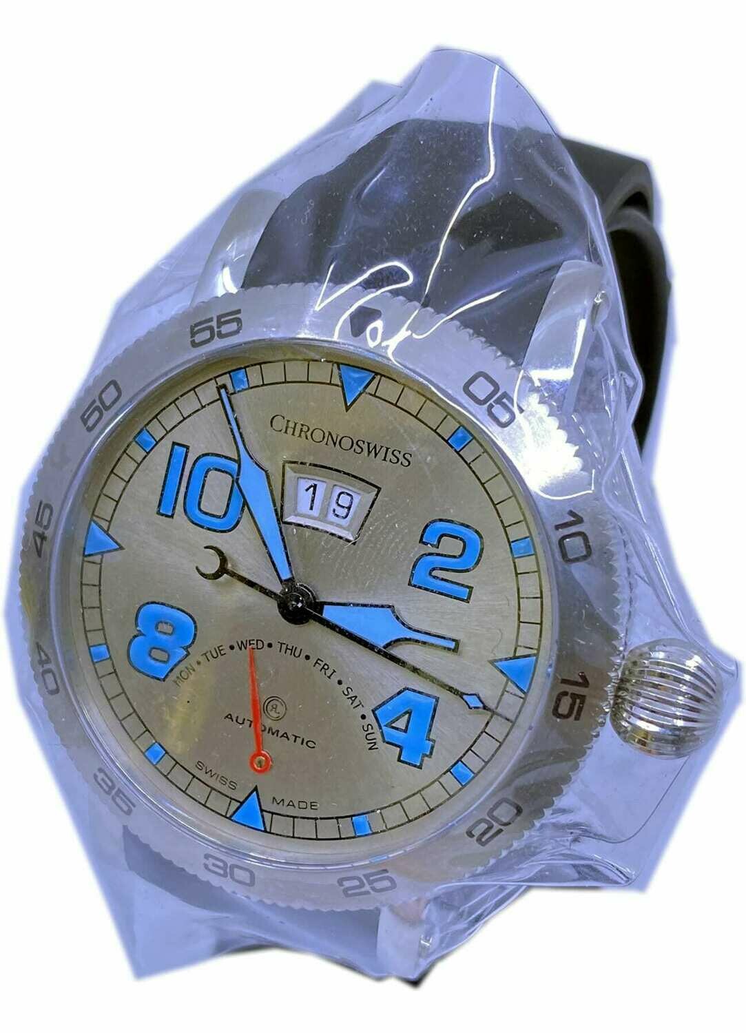 Chronoswiss Timemaster Retrograde Day Stainless Steel Automatic CH-8143 ...