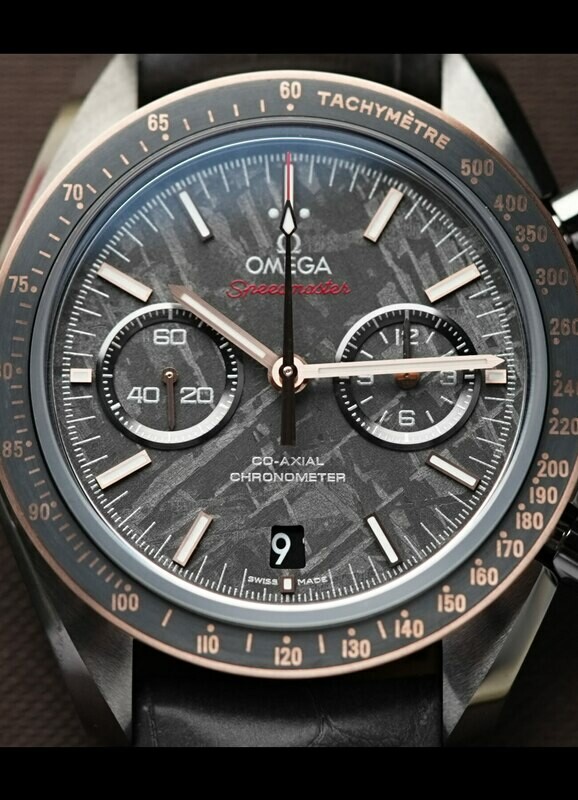 Omega Speedmaster Grey Side of The Moon Meteorite - Exquisite Timepieces