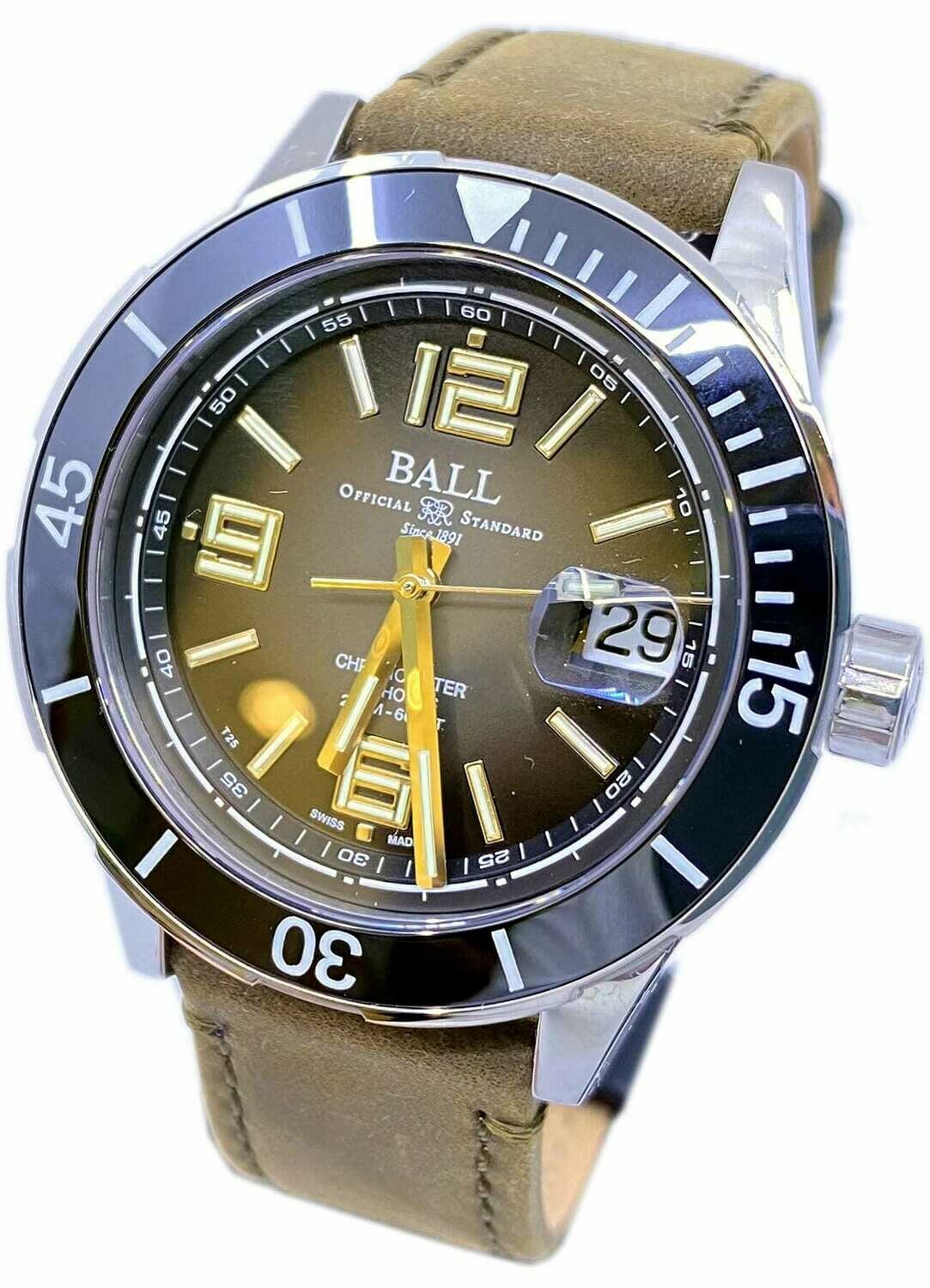 Ball Roadmaster M Archangel 40mm DM3130B-S5CJ-BK - Exquisite Timepieces