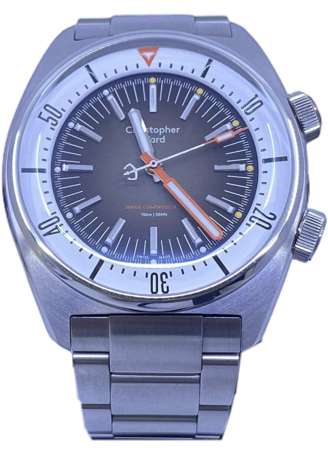 Christopher Ward C65 Super Compressor Black Sand - Exquisite Timepieces