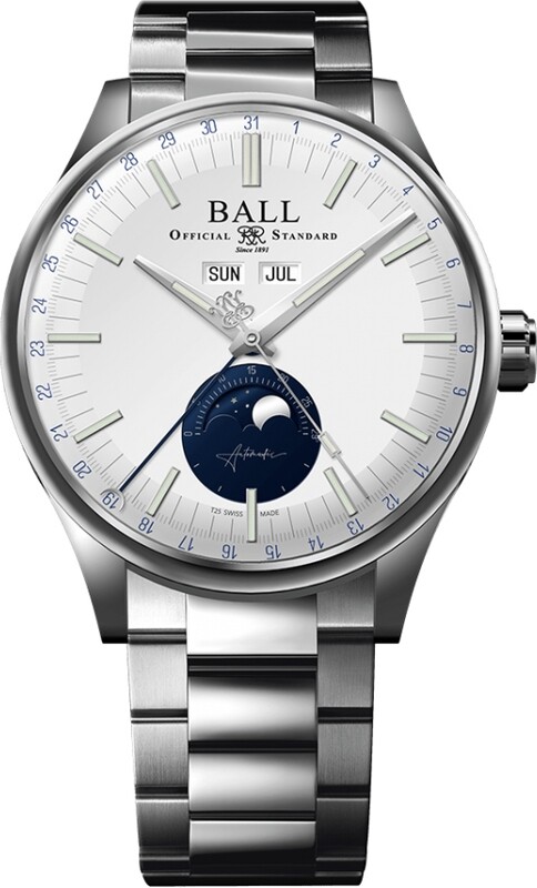 Ball Engineer II Moon Calendar NM3016C-S1J-WH - Exquisite Timepieces