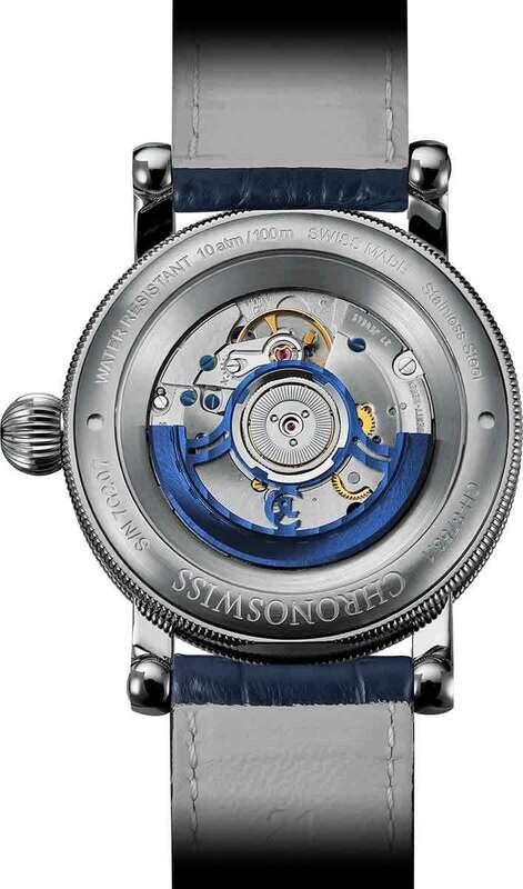 Chronoswiss Flying Regulator Open Gear Lucerne Edition Blue CH-8753.1-SIBLB - Exquisite Timepieces