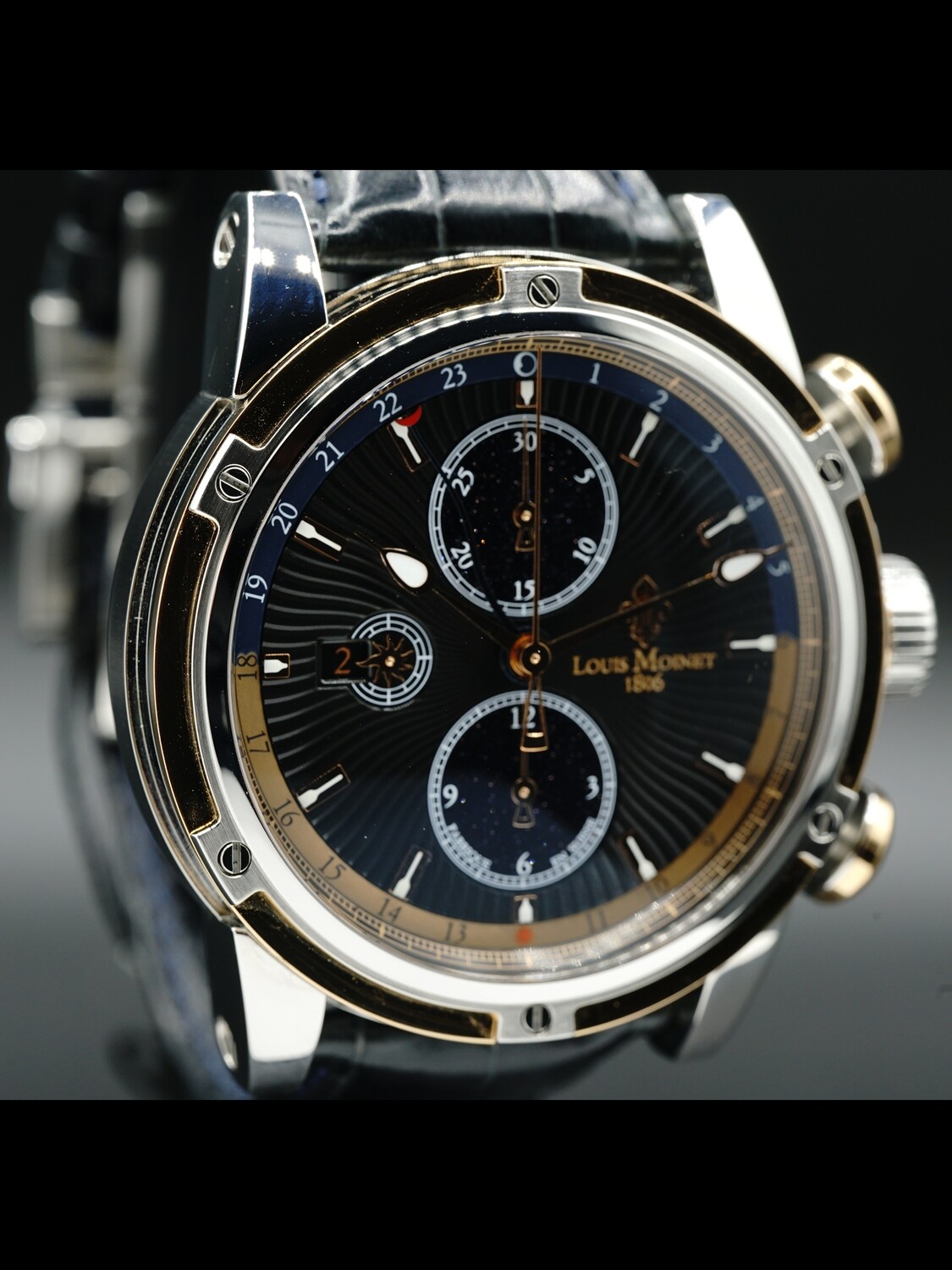 Louis Moinet Geograph Globe LM-24.30.57AV - Exquisite Timepieces