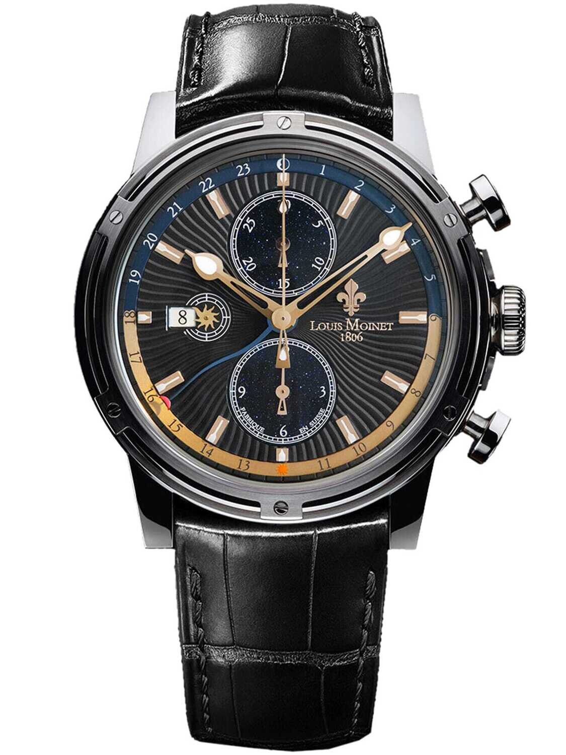 Louis Moinet Geograph Titanium Aventurine LM-78.20.AV - Exquisite ...
