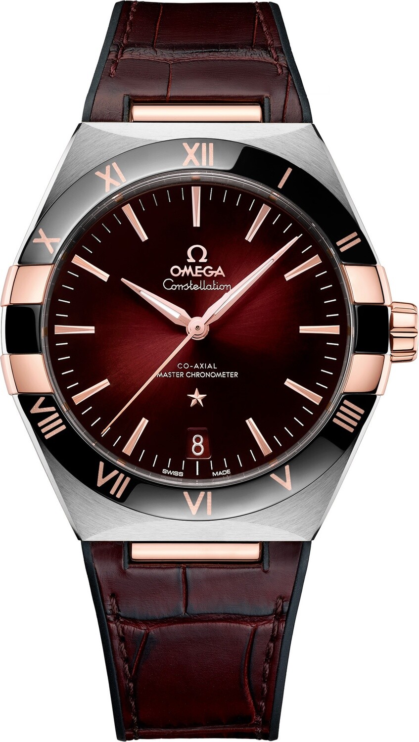 Omega Constellation Co-axial Master Chronometer Red Dial 41mm ...
