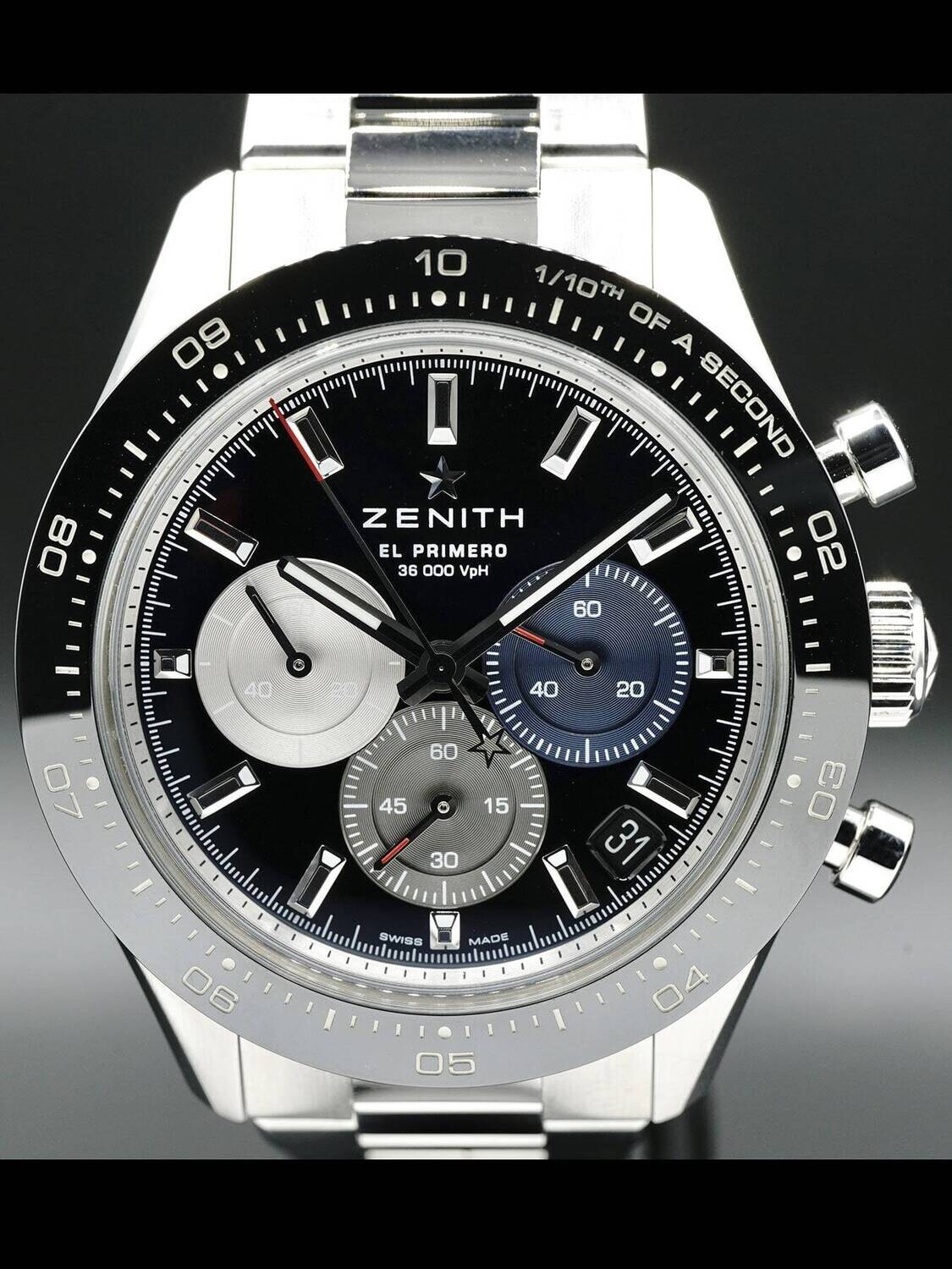 Zenith Chronomaster Sport Steel 03.3100.3600/21.M3100 - Exquisite ...