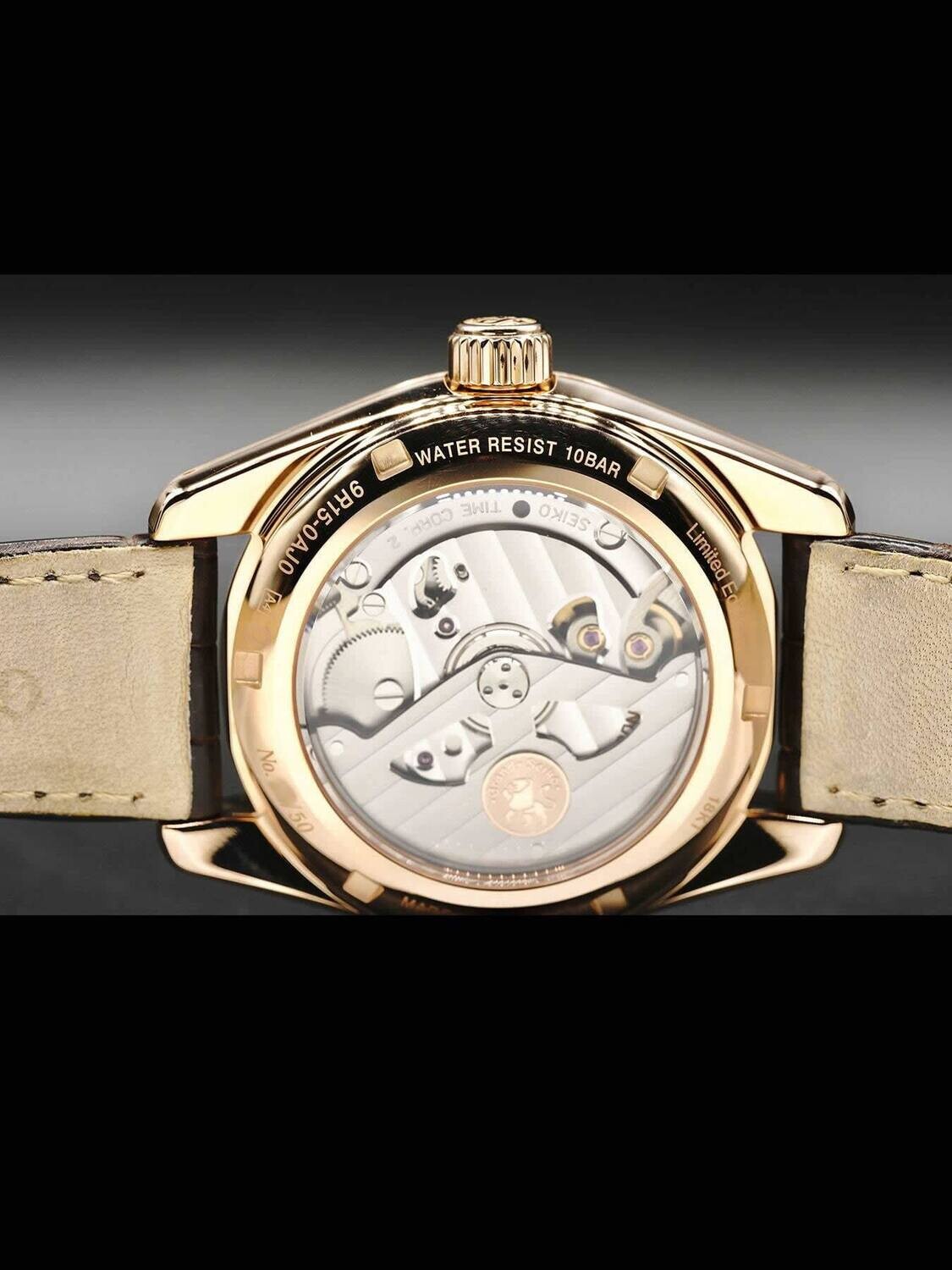 Grand Seiko Spring Drive Gold US Limited Edition SBGA384 - Exquisite ...