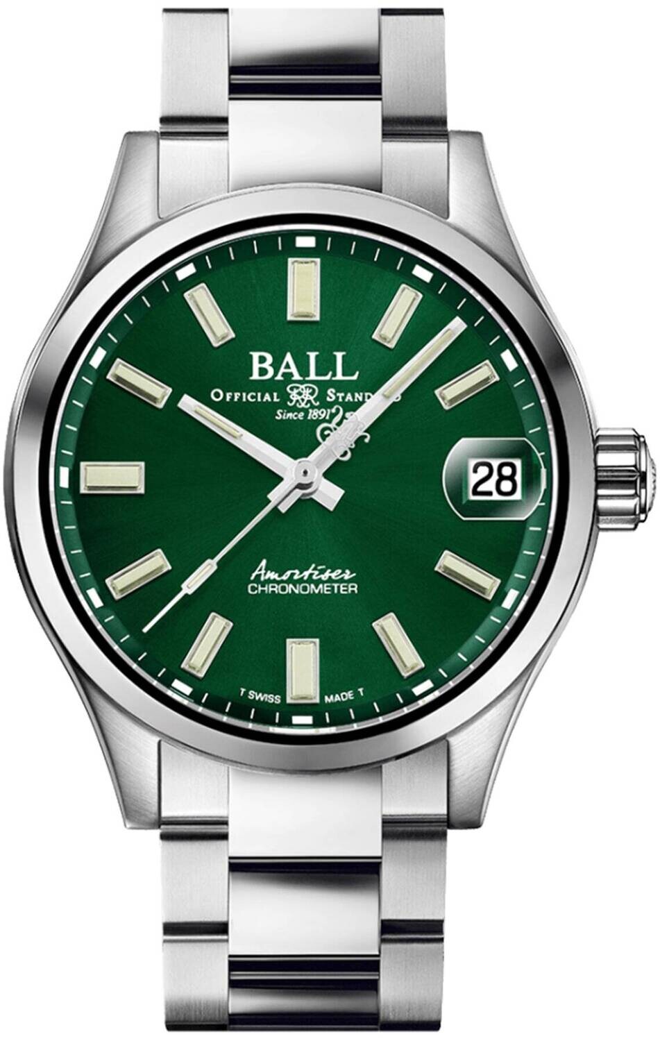 Ball Engineer Master II Endurance 1917 45mm Green Dial - Exquisite ...