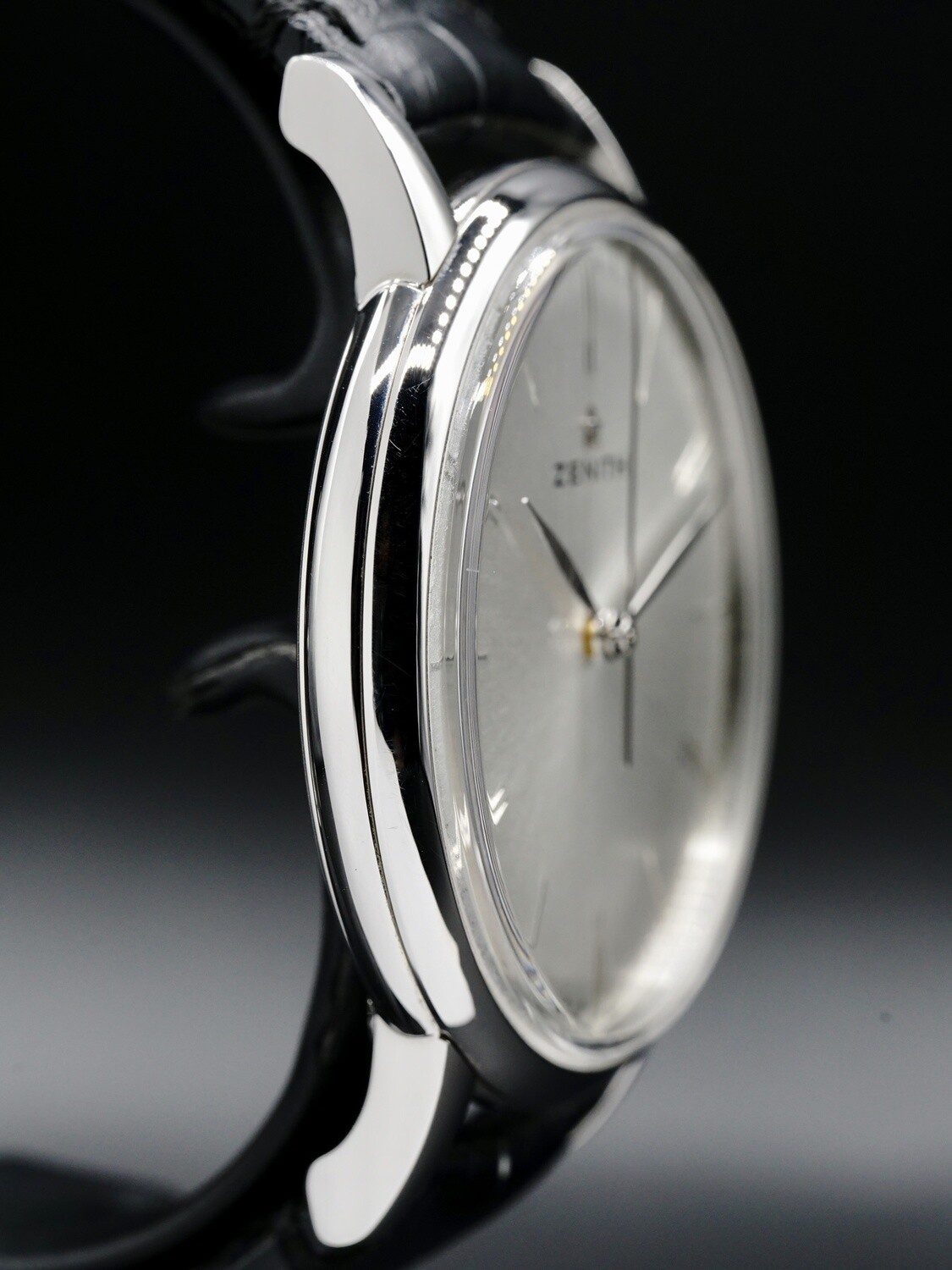 Zenith Elite 42mm Steel Chronograph Silver Dial Automatic ...