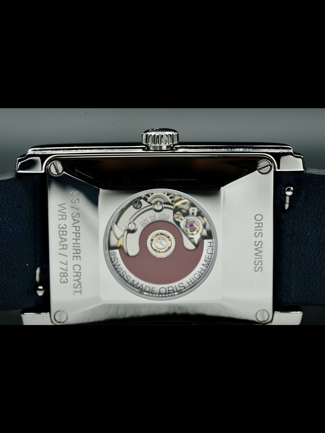 Oris Rectangular Blue 01 561 7783 4065-07 5 19 17 - Exquisite Timepieces