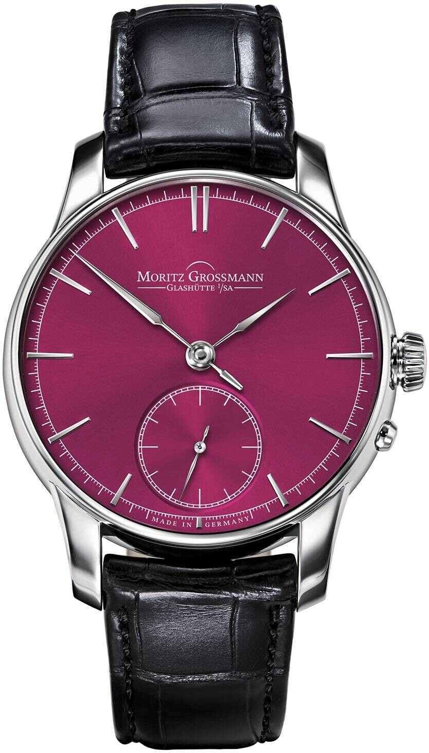 Moritz Grossmann Primavera White Gold Burgundy - Exquisite Timepieces