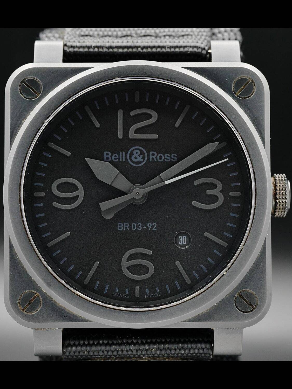 Bell and Ross BR 03-92 Ceramic Phantom BR0392-PHANTOM-CE - Exquisite ...