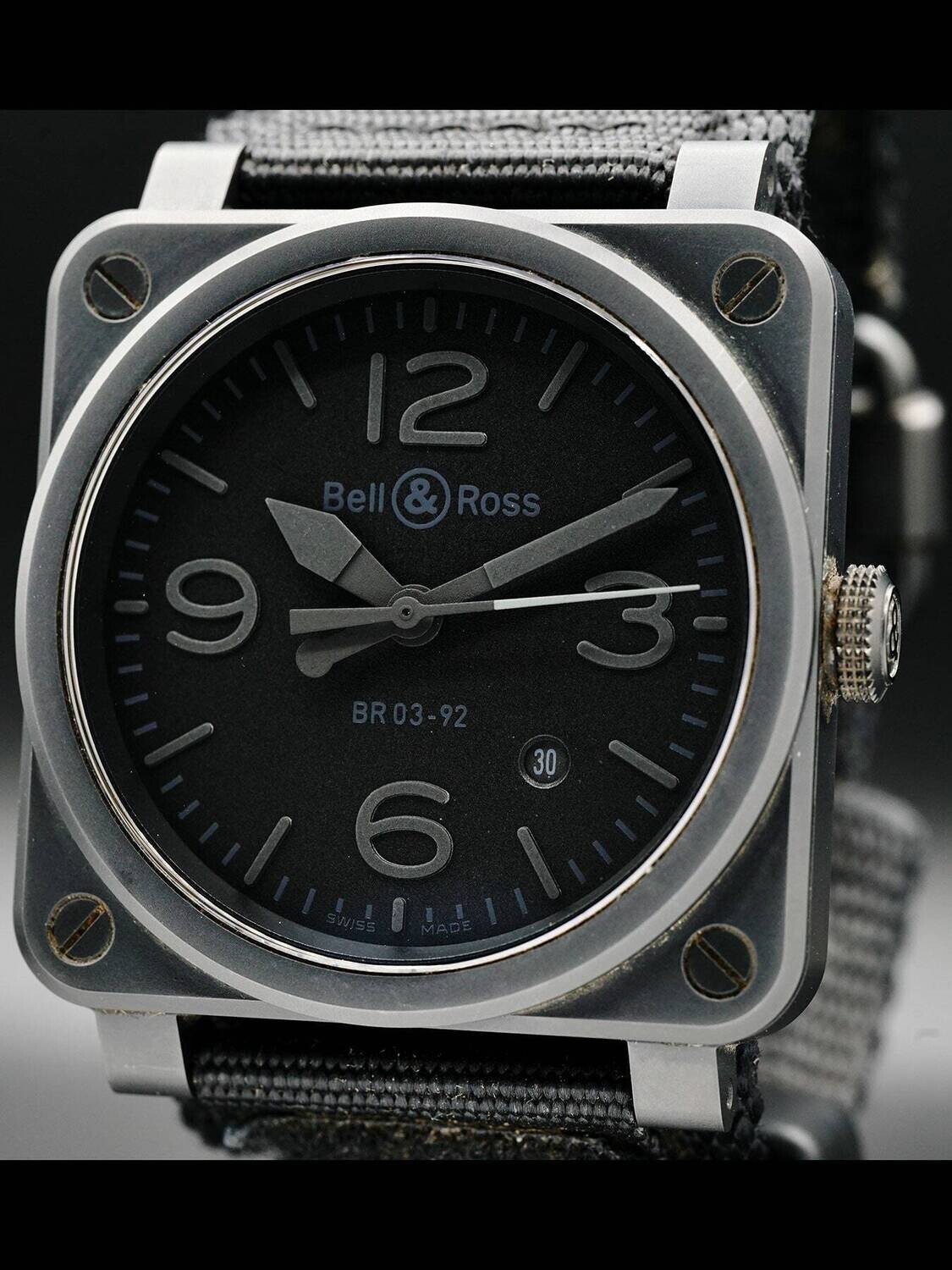 Bell and Ross BR 03-92 Ceramic Phantom BR0392-PHANTOM-CE - Exquisite ...