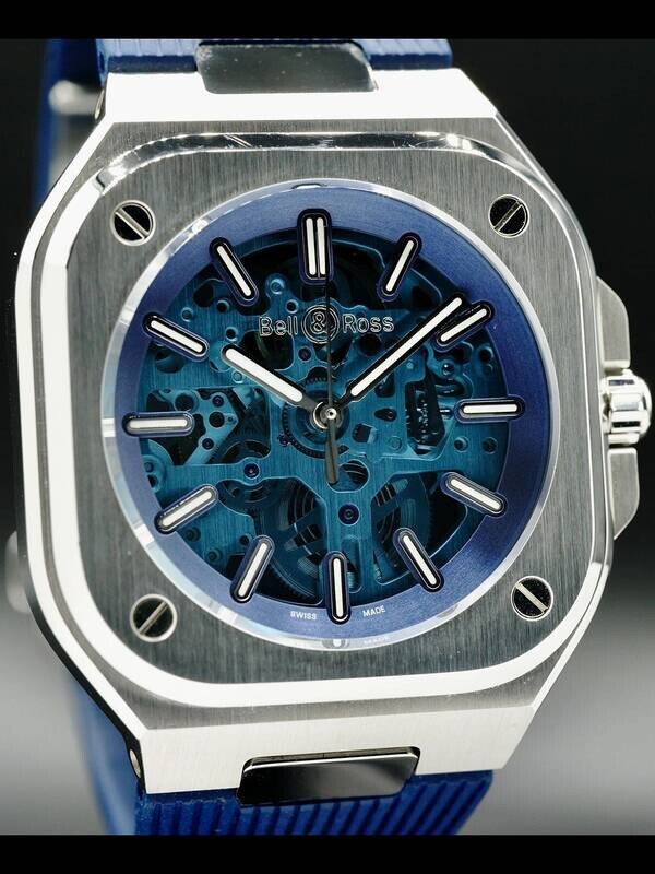 Bell & Ross BR 05 Skeleton Blue - Exquisite Timepieces