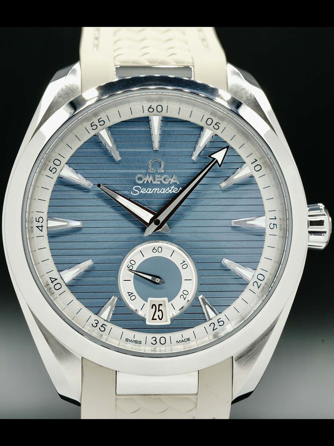 Omega Aqua Terra 150M Small Seconds Blue Dial 41mm 220.12.41.21.03.005 ...