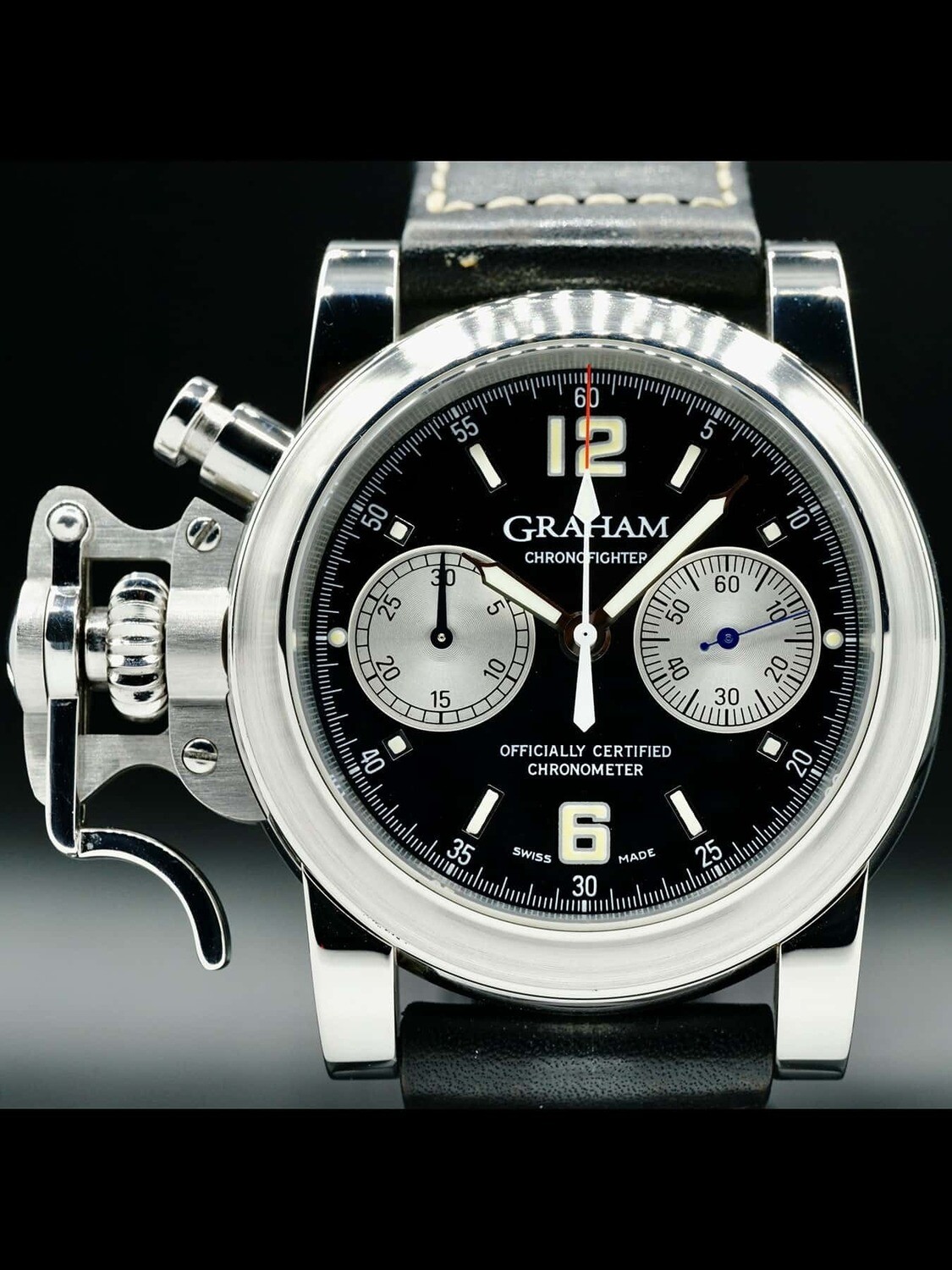 Graham Chronofighter Steel 2CFAS - Exquisite Timepieces