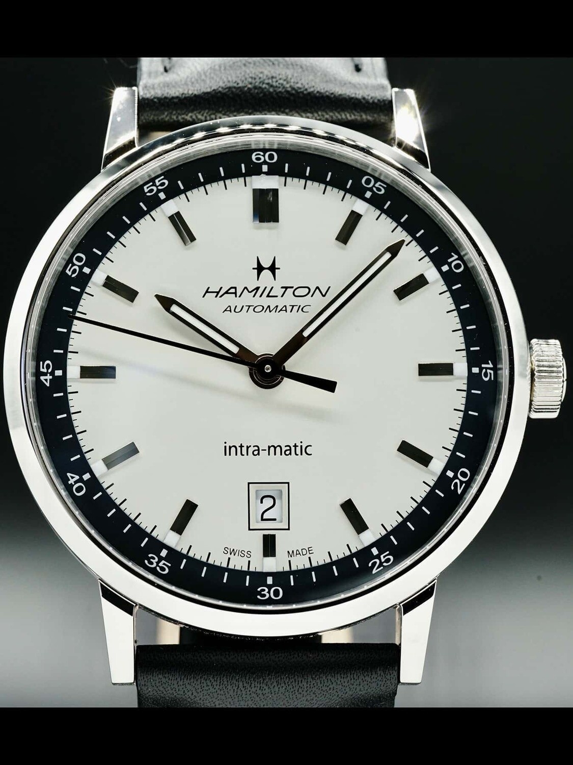 Hamilton American Classic Intr-Matic Auto H38425720 - Exquisite Timepieces