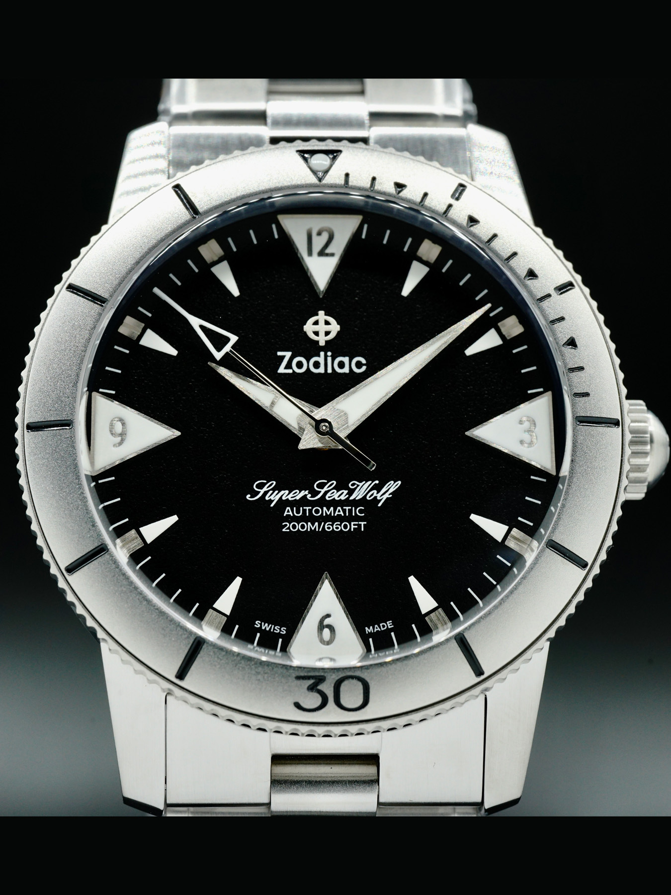 Zodiac Super Sea Wolf 1953 Diver on Bracelet ZO9213 Zodiac Super Sea Wolf 1953 Diver on Bracelet ZO9213