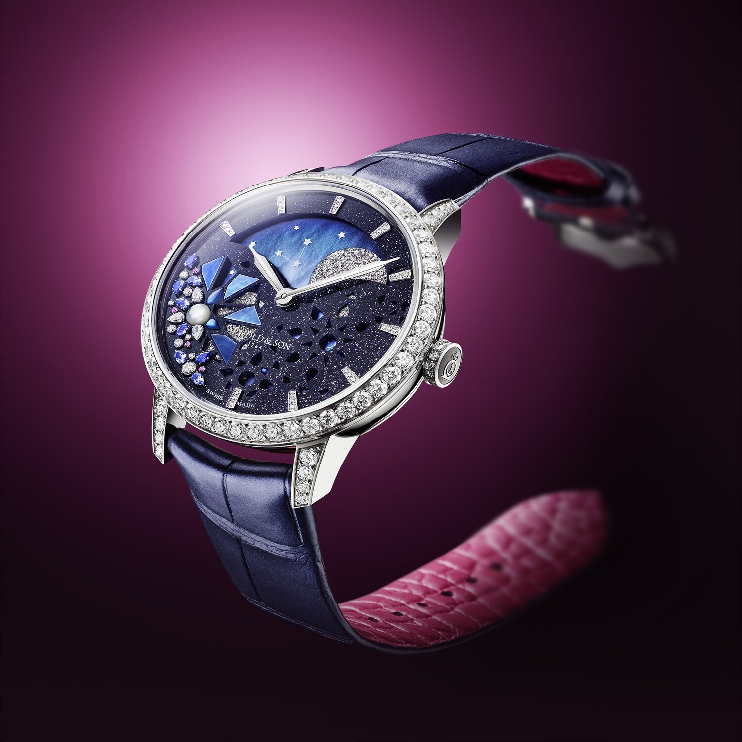 Arnold & Son Perpetual Moon 38 Eclipse I - Exquisite Timepieces