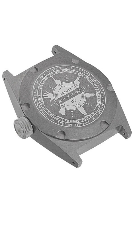 Unimatic Modello Due U2S-T-MP In Titanium - Exquisite Timepieces