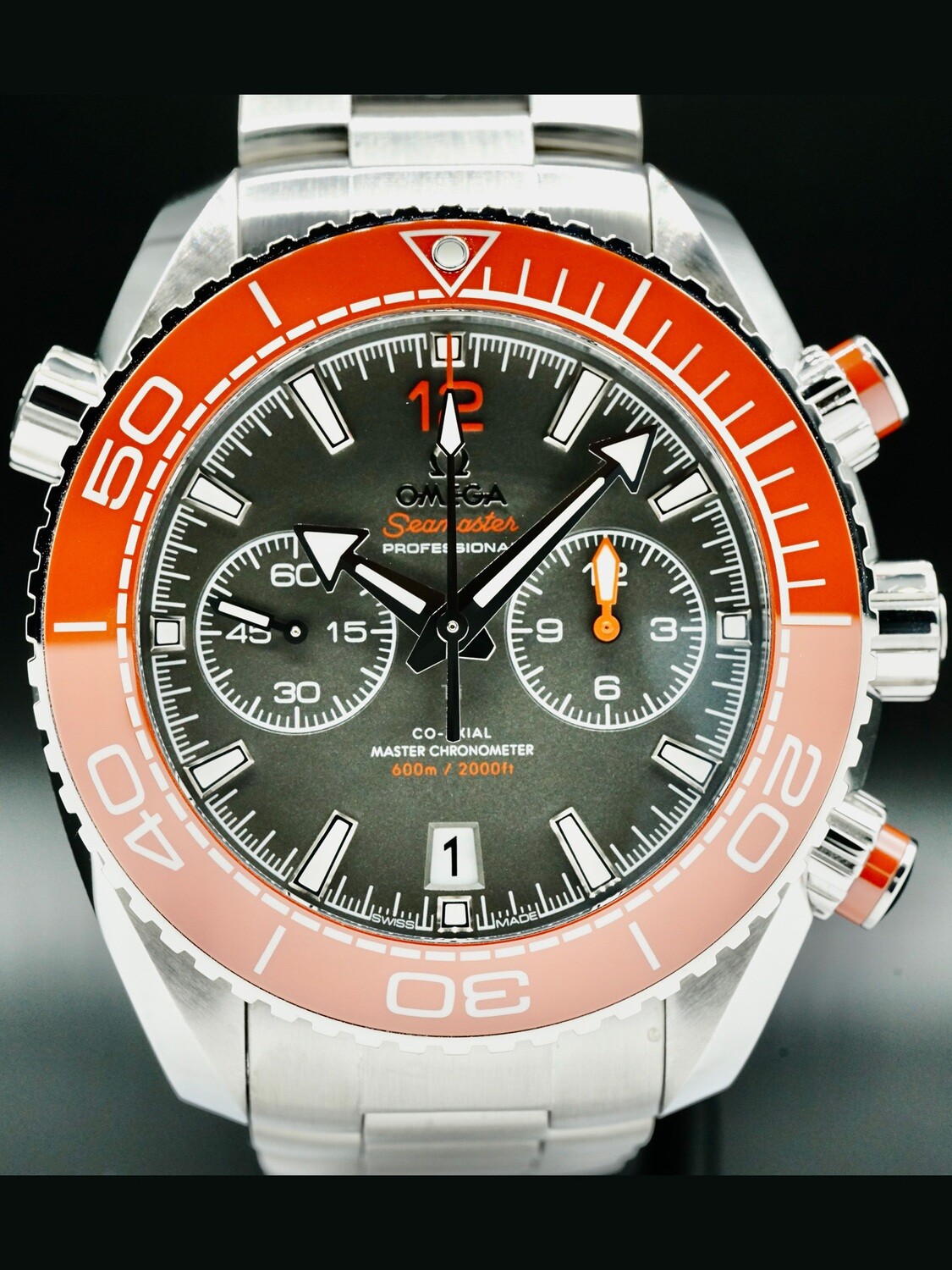 Omega Planet Ocean 600M Omega Co-Axial Master Chronometer Chronograph ...