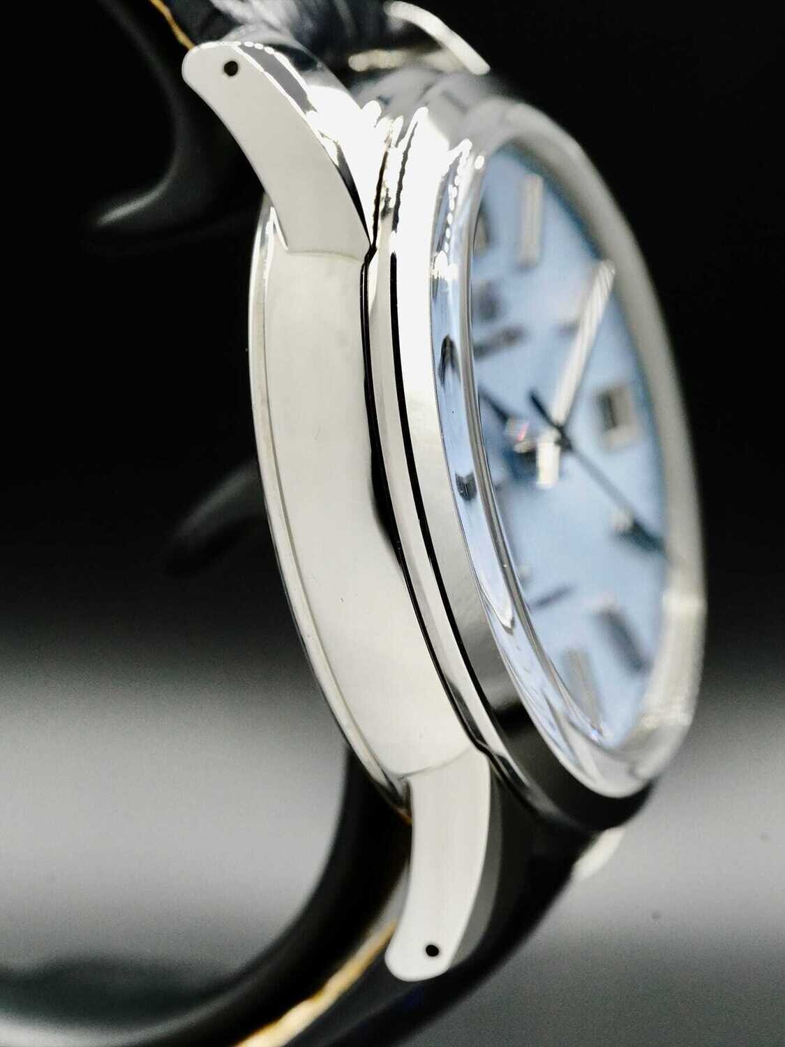 Grand Seiko Elegance SBGA407 Blue "Skyflake" - Exquisite Timepieces