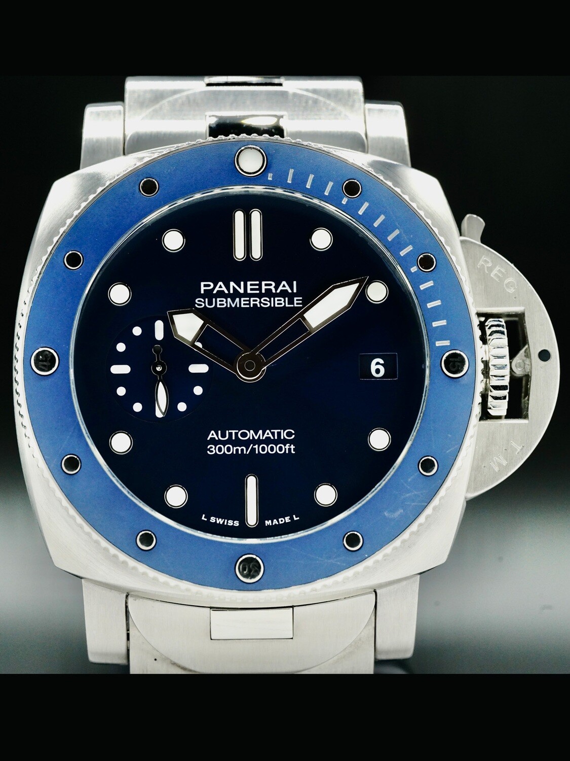 Panerai Submersible Blue Notte PAM01068 - Exquisite Timepieces