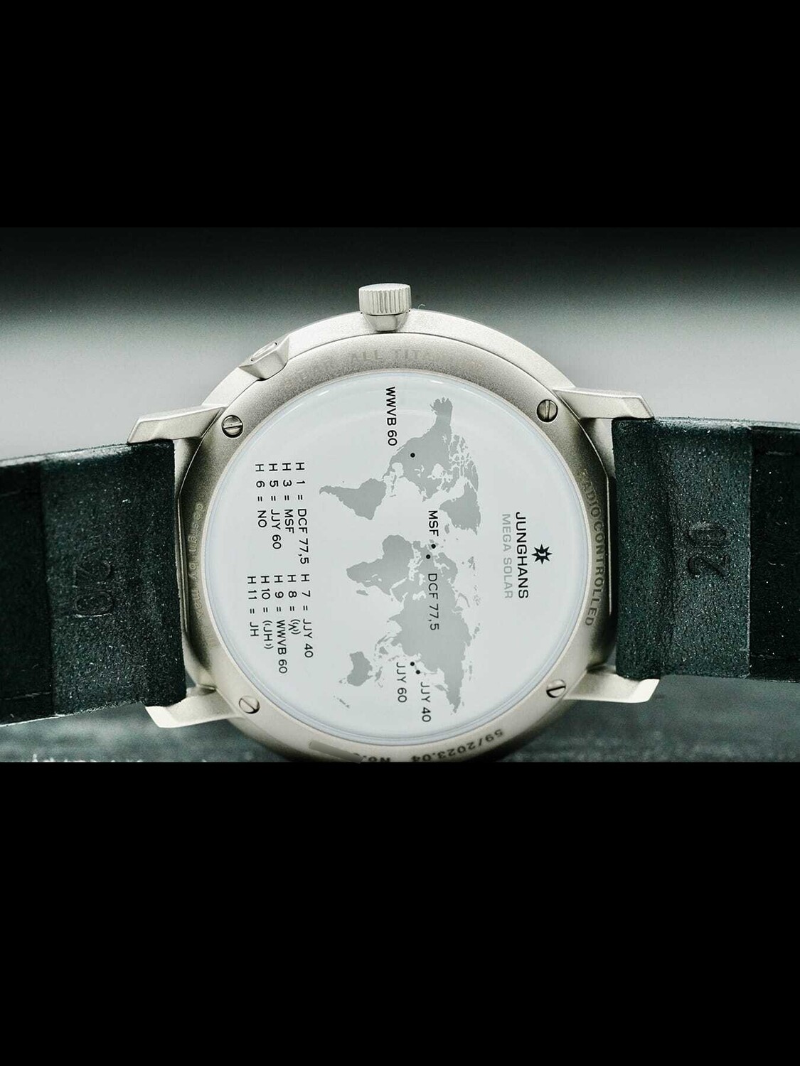 Junghans Max Bill Mega Solar Sapphire Crystal 059/2023.04 - Exquisite Timepieces