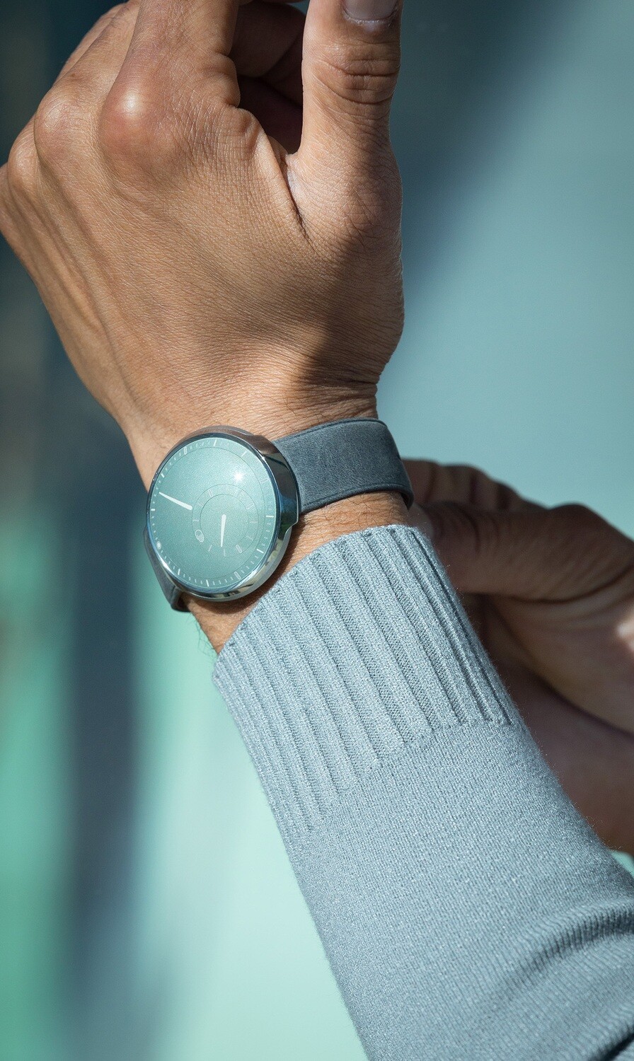 Ressence Type 8S Sage Green - Exquisite Timepieces