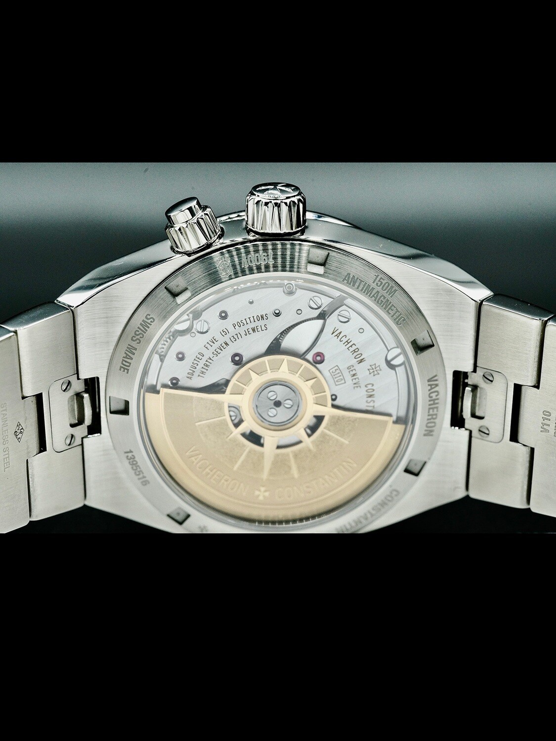 Vacheron Constantin 7900V/110A-B333 Overseas Dual Time Stainless Steel ...